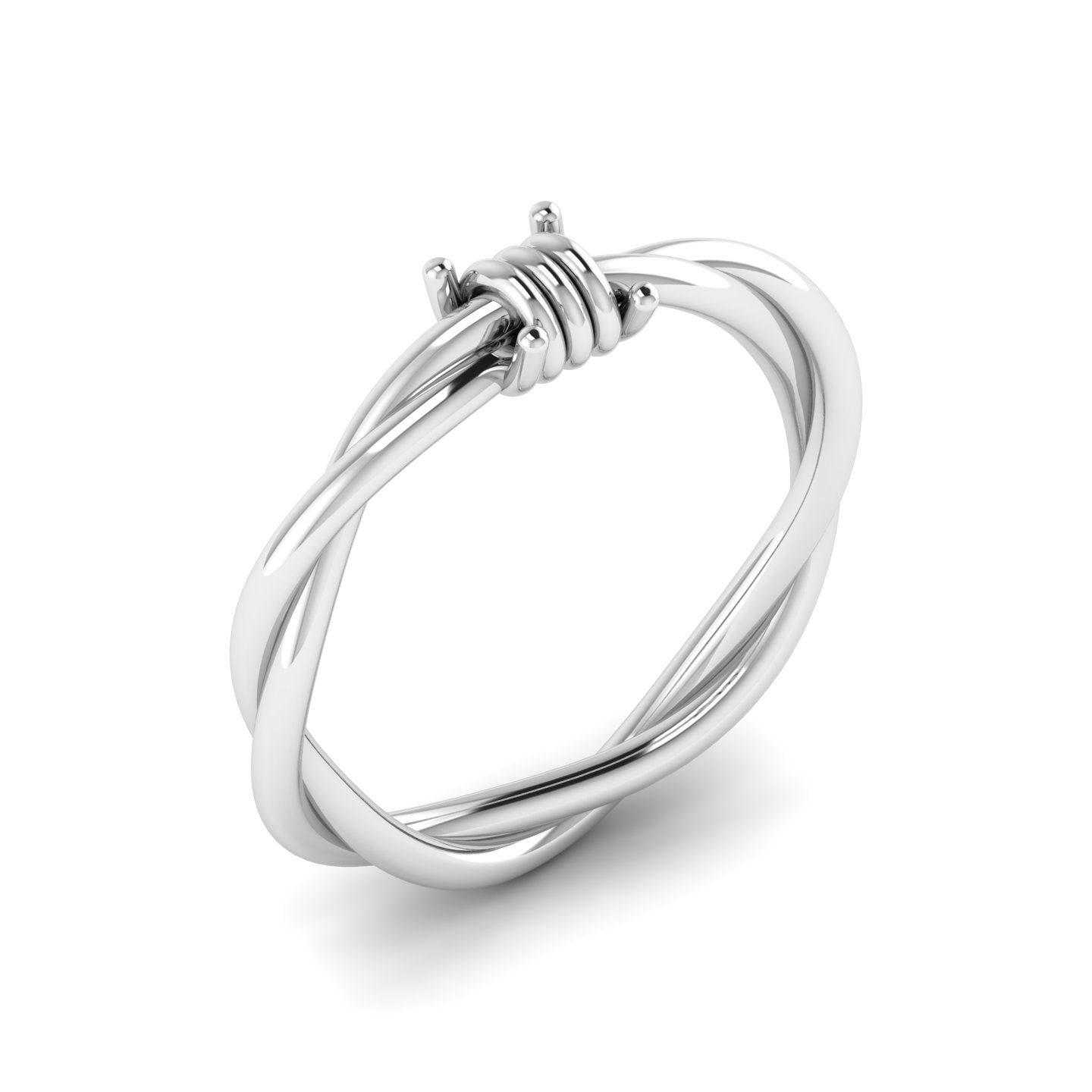 BARBED WIRE [925 silver] – STONECOLDJEWELRYINDIA